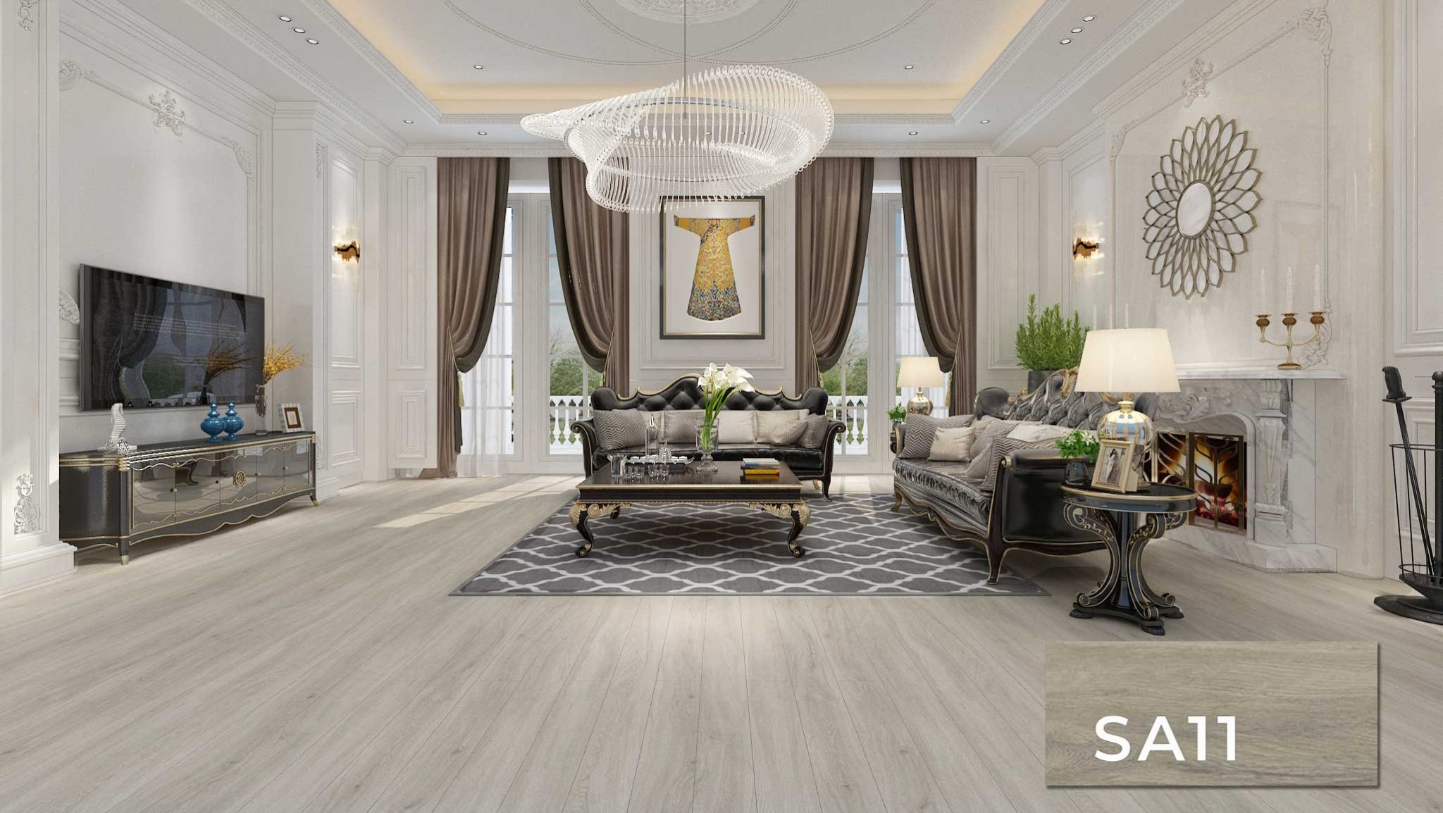 Countryside Oak SPC flooring collection – An Cuong Flooring